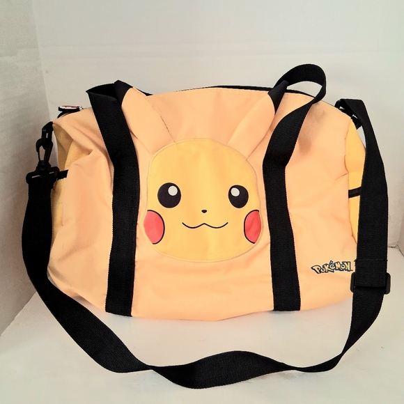 Pokémon | Accessories | Kids Yellow Pokemon Duffle Bag | Poshmark